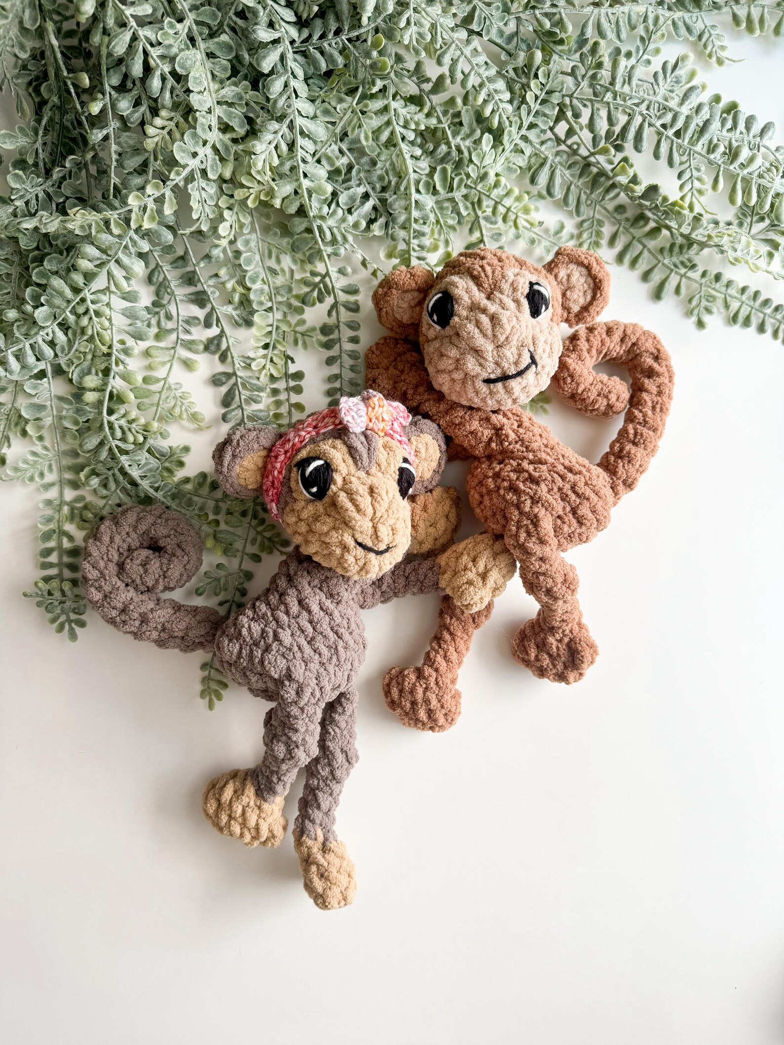Monty Monkey Crochet Pattern Crochet Pattern Monkey Snuggler Monkey ...