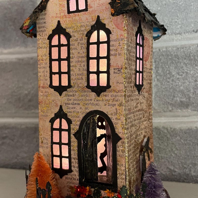 Glitter Houses - Etsy