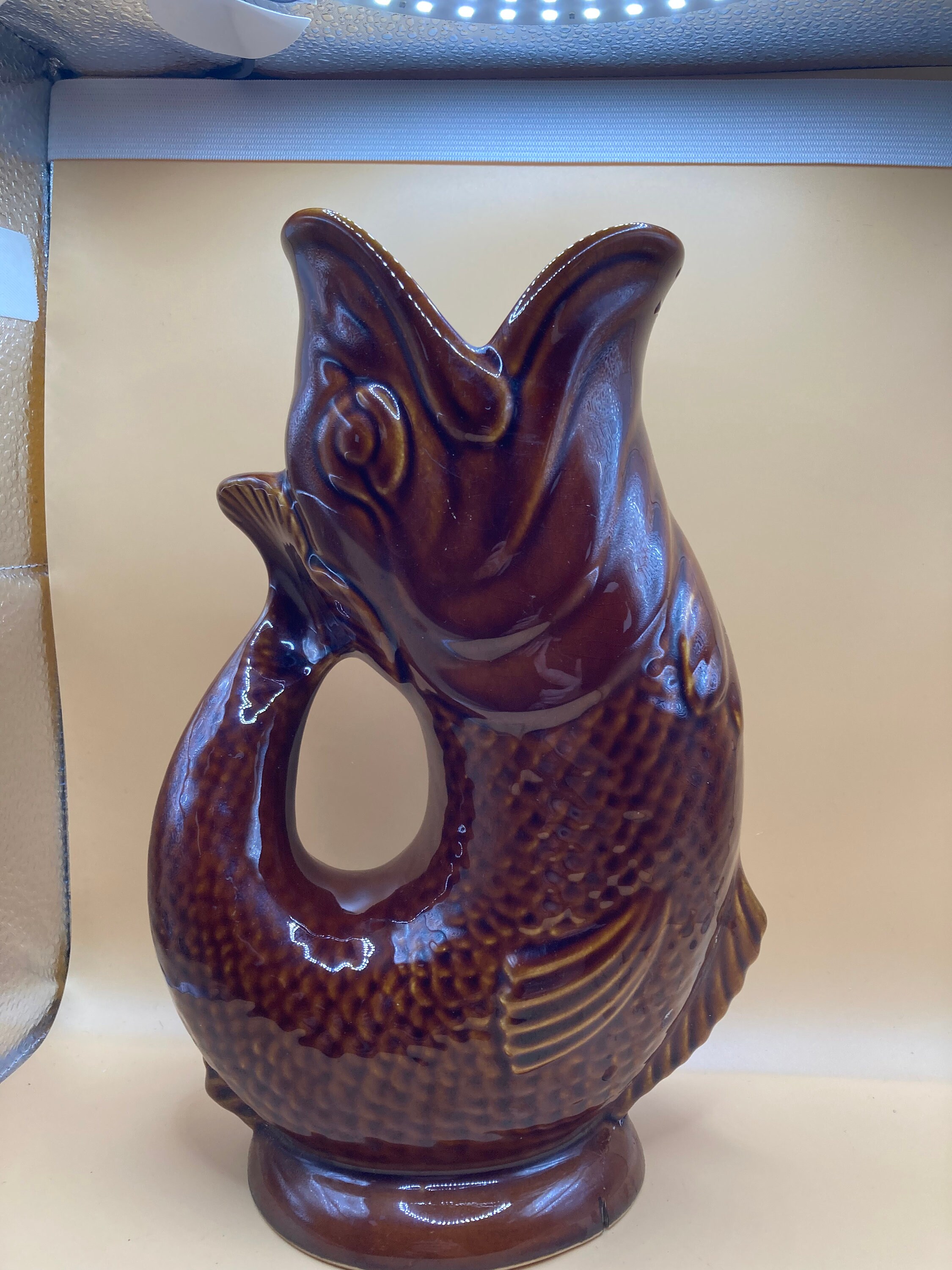 Gargling Fish Water Jug Brown - Etsy