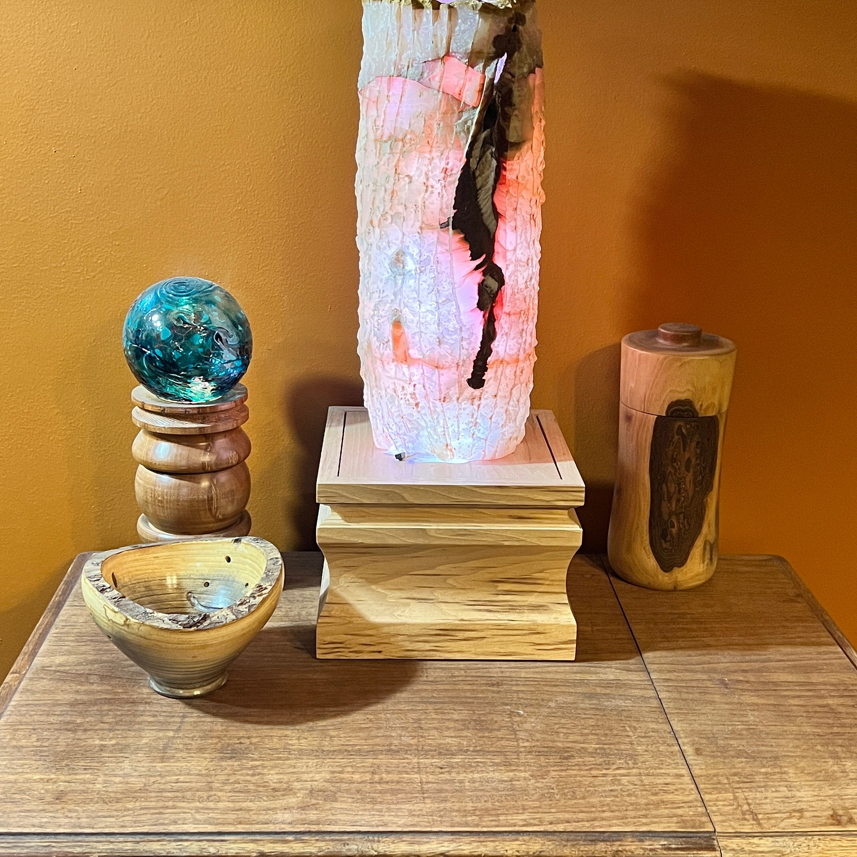 Elm Live Edge Bowl - Etsy