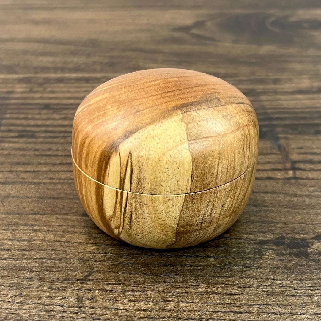 Spalted Cherry Lidded Box - Etsy