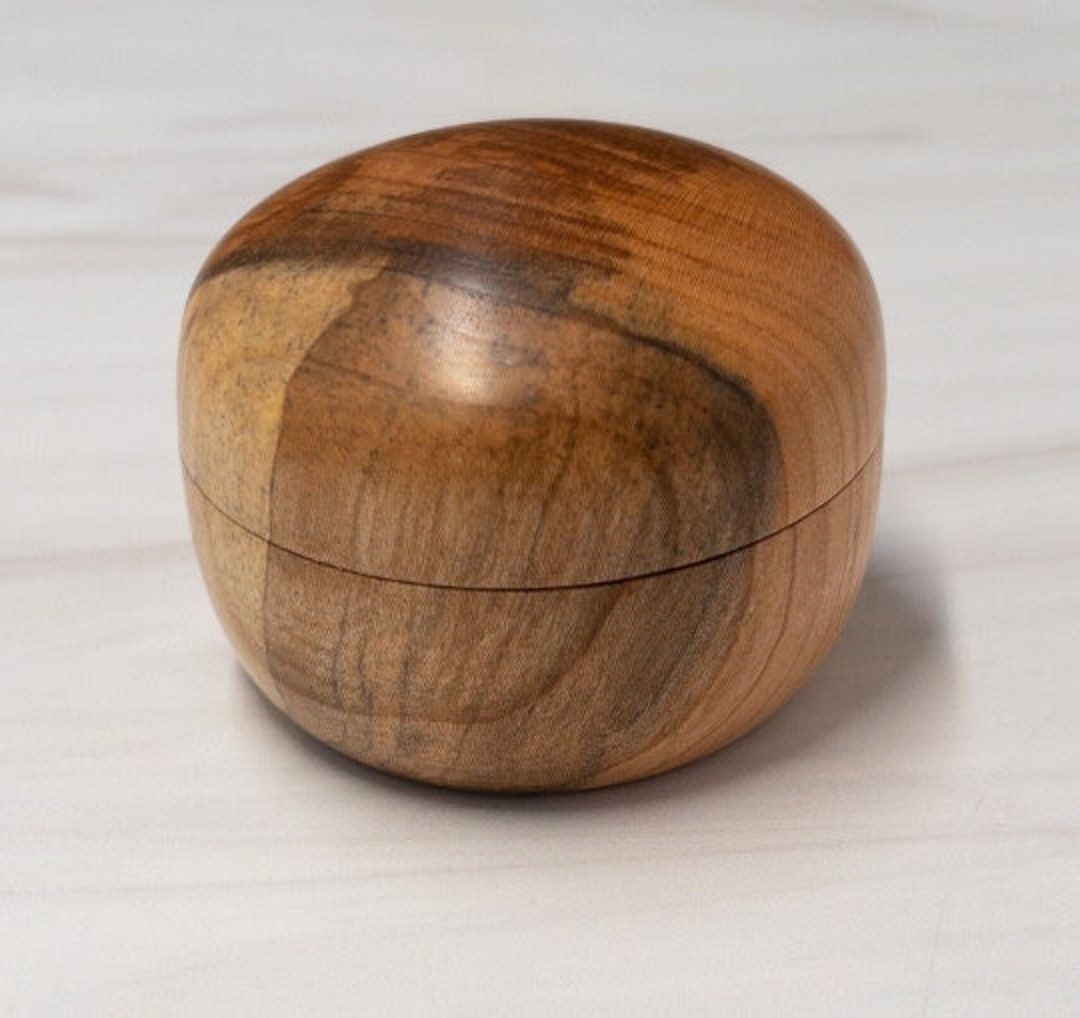 Spalted Cherry Lidded Box - Etsy