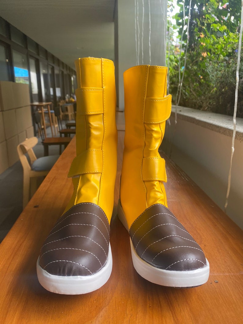 Trunks Torankusu Cosplay Costume Boots Shoes Custom Made Yellow - Etsy