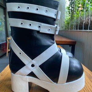 Maka Albarn Cosplay Costume Boots Shoes Custom Made - Etsy