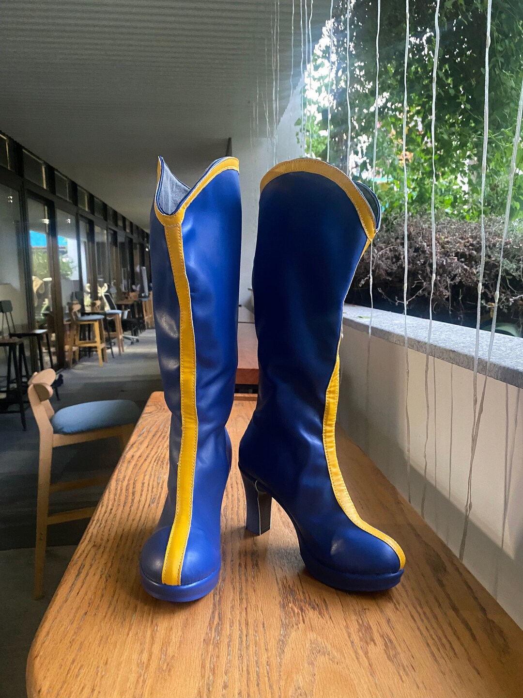 Laura Kinney Cosplay Costume Boots Shoes Custom Made Blue - Etsy