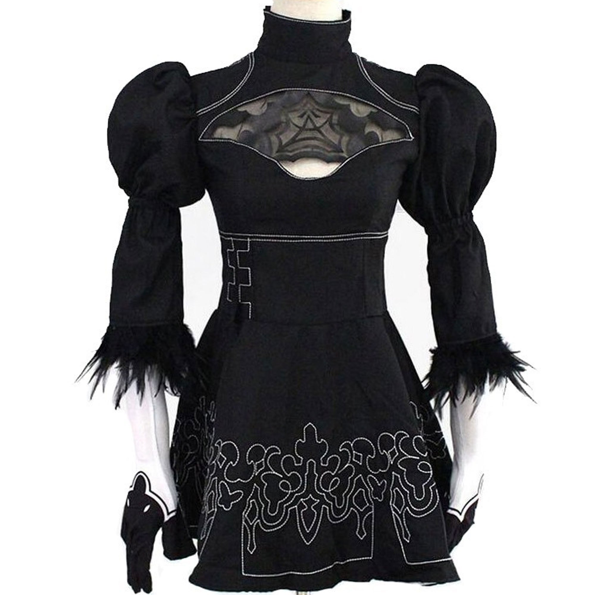Nier:automata 2B Cosplay Costume Dress Yorha No.2 Type B Cosplay W ...