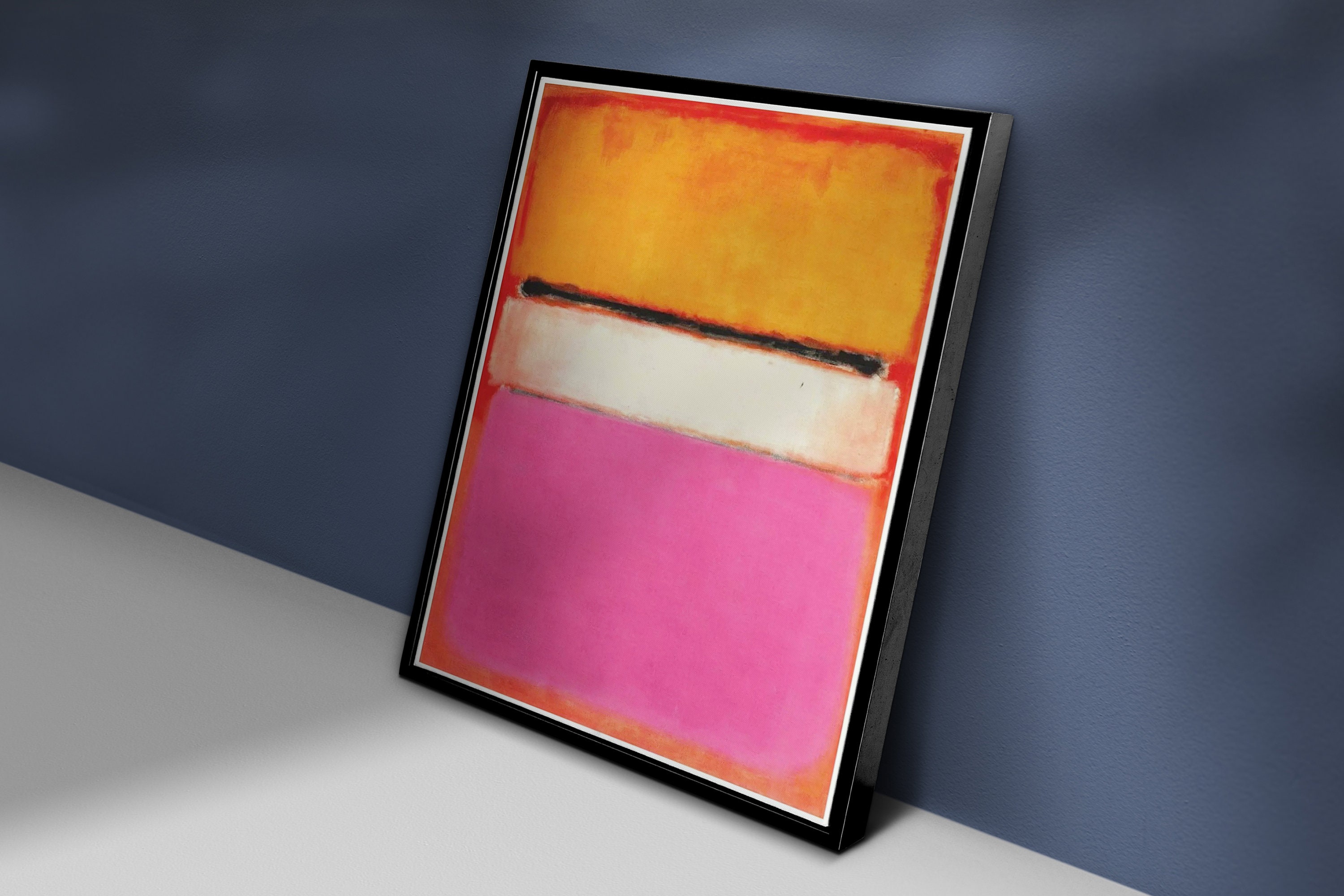 Mark Rothko White Center Canvas Poster Art Reproduction, Rothko ...