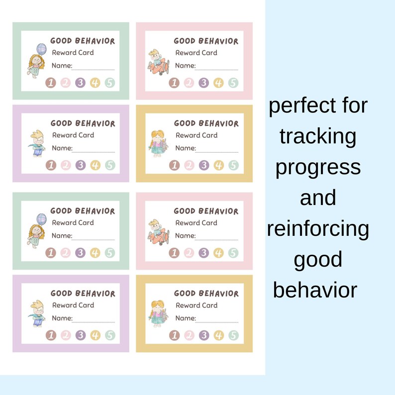 Class Reward Chart Bundle Behavior Primary School Reward Cards Parent ...