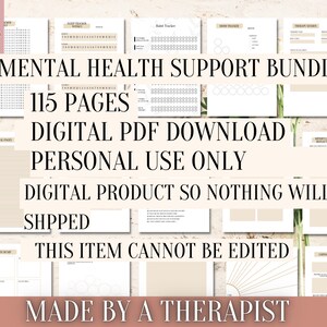 Mental Health Journal | Journal Prompts | Goal Setting Planner ...