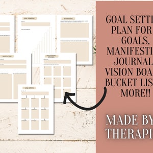 Manifesting Journal | Vision Board | Bucket List | Goal Setting ...