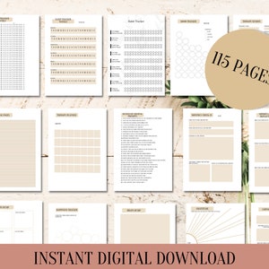 Mental Health Journal | Journal Prompts | Goal Setting Planner ...