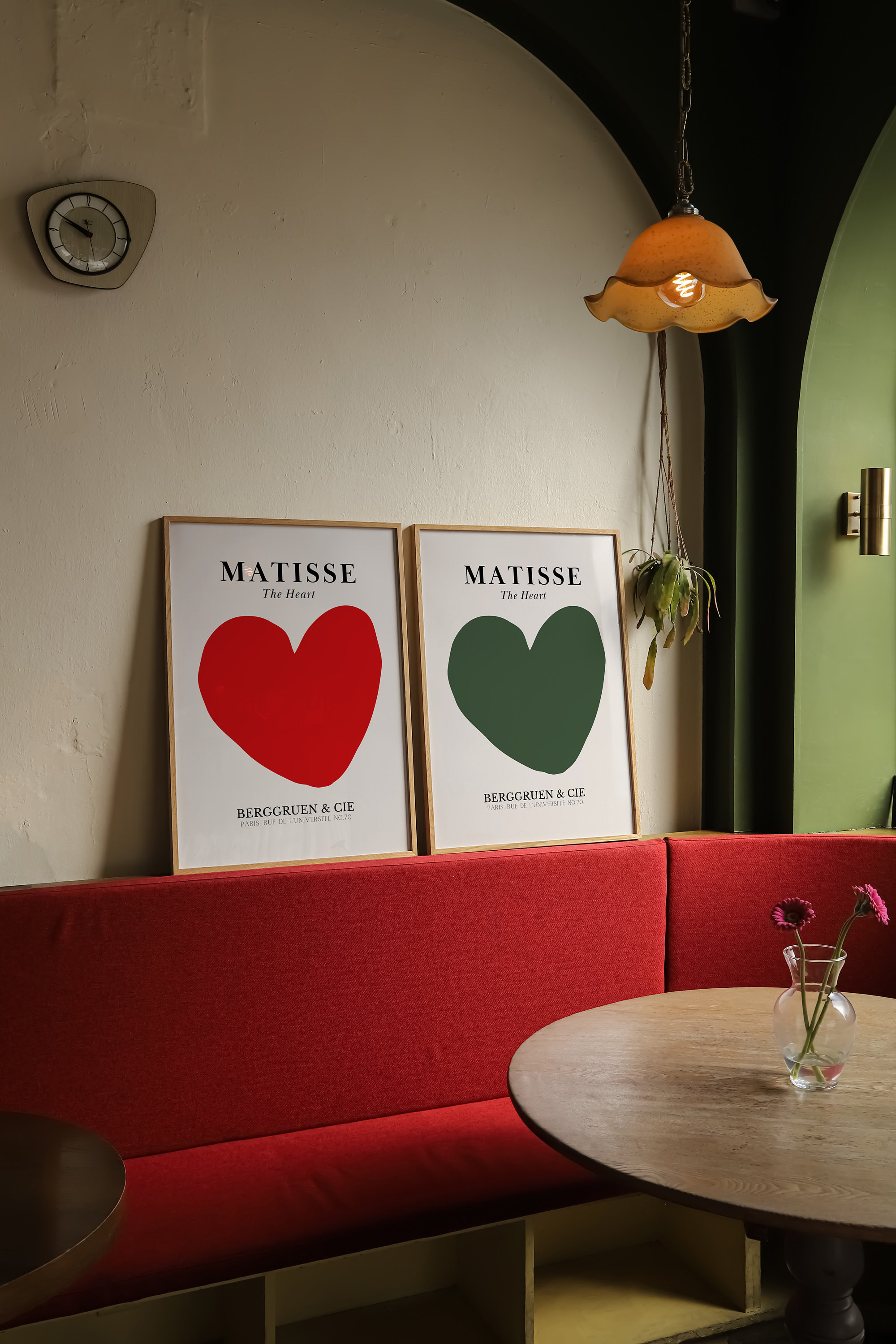 Matisse the Heart Print 4 Colours Artists & Abstracts matisse Heart ...