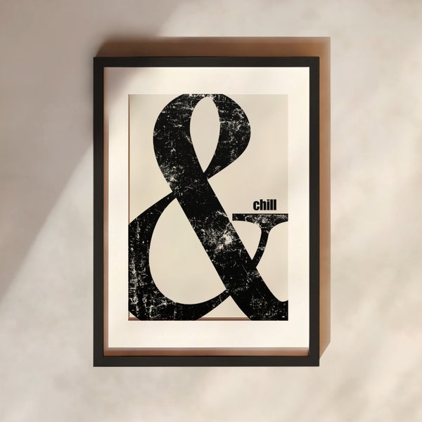Chill Print - Etsy