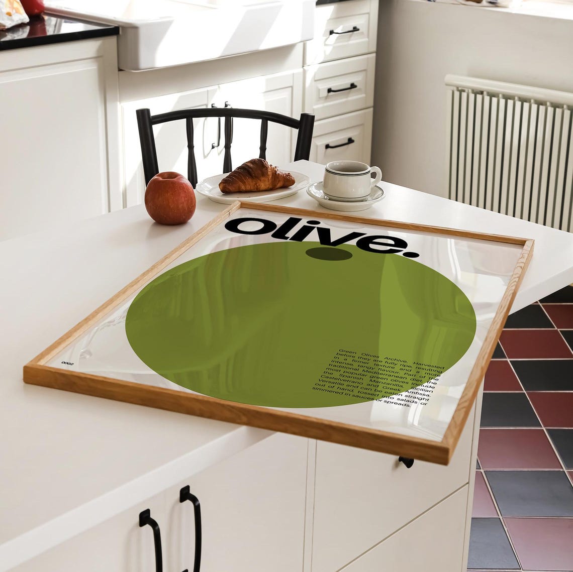 Olive Print | Kitchen (kitchen Poster, Kitchen Print, Olive Lover ...