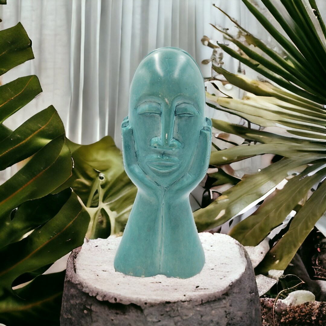 Rare Vintage Zimbabwe Artisan Hand-carved African Green - Etsy