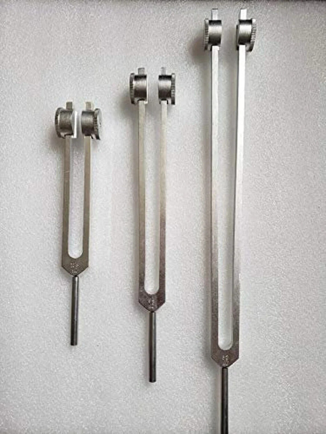 Tuning Fork Otto Set of 3 Professional Tuner 32hz 64hz 128 Hz W/mallet ...