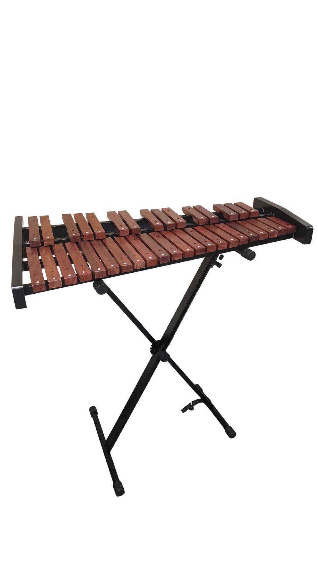 Professional-grade 37 Note Red Wood Xylophone Percussion Set - Etsy