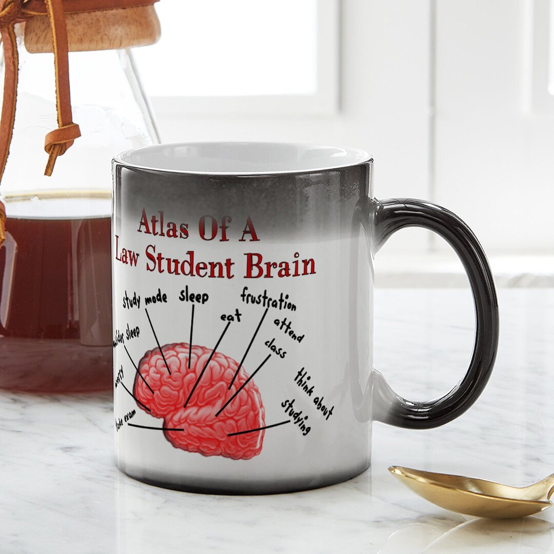 Cafepress Atlas of Law Student Brain Magic Mug, Color Changing 11 Oz ...