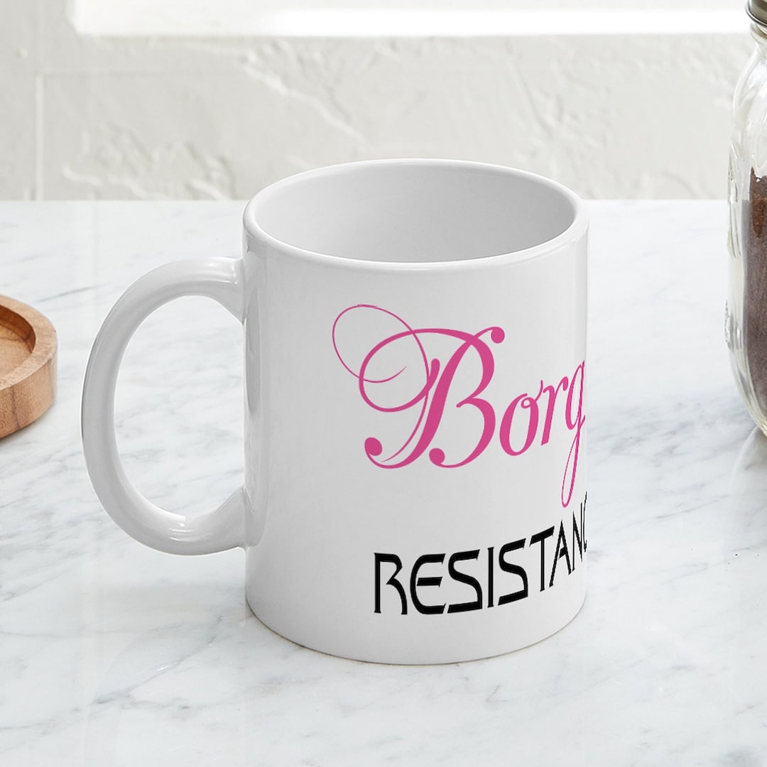 Cafepress Funny Star Trek Borg Babe Mug Ceramic Coffee Mug, Tea Cup 11 ...