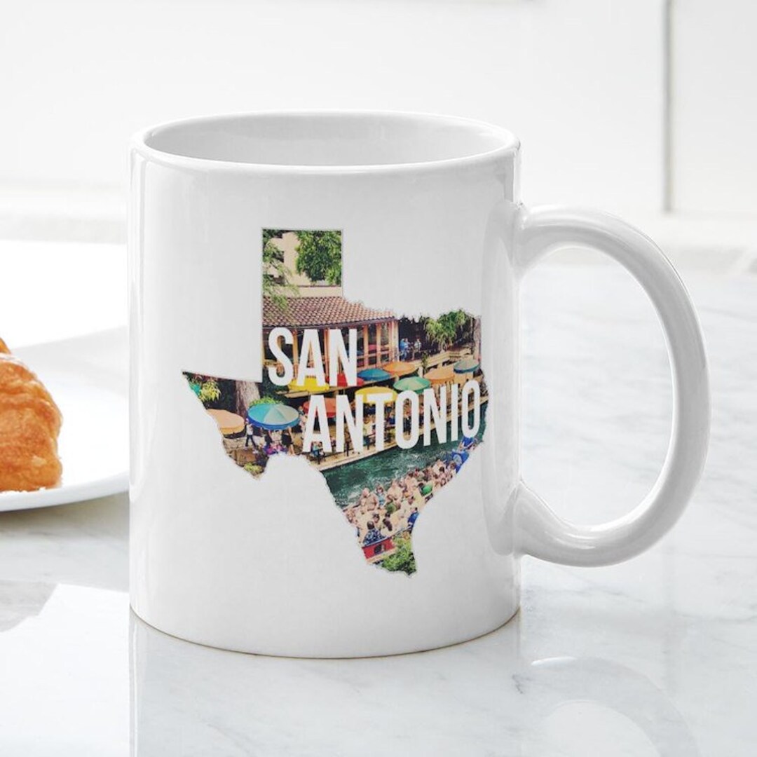 Cafepress San Antonio Riverwalk, Texas Mug Ceramic Coffee Mug, Tea Cup ...