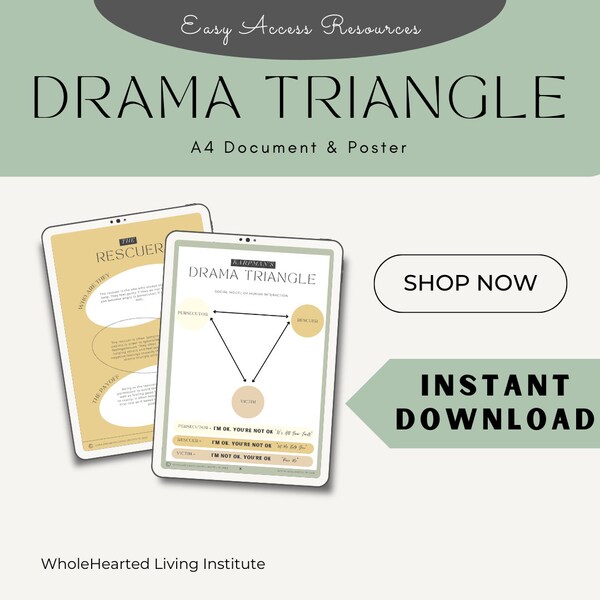 Triangle Poster - Etsy