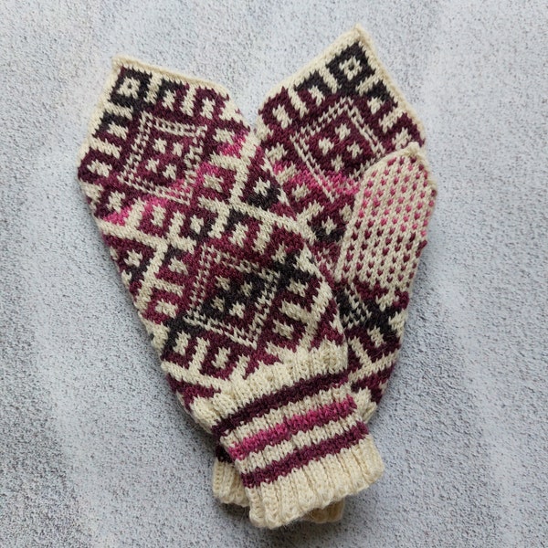 Scandinavian Mittens - Etsy