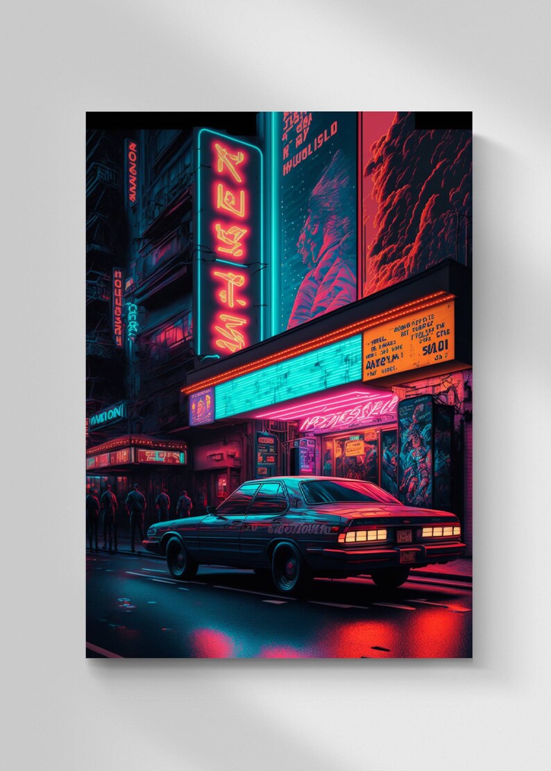 Retro Vaporwave Aesthetic | Abstract Arts | Japan City Neon Light ...