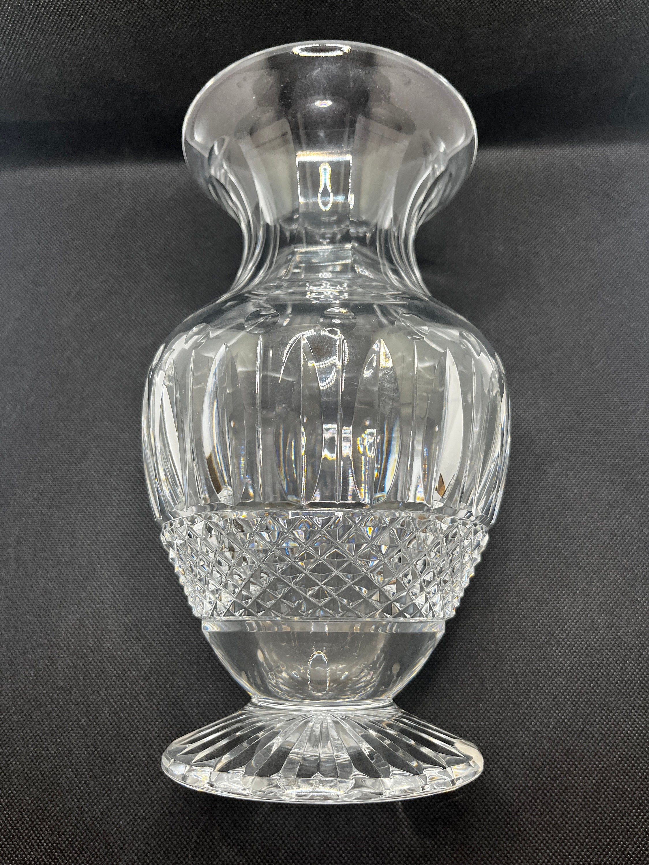 Saint Louis Crystal Vase -- Tommy Pattern -- Classic Elegance - Etsy