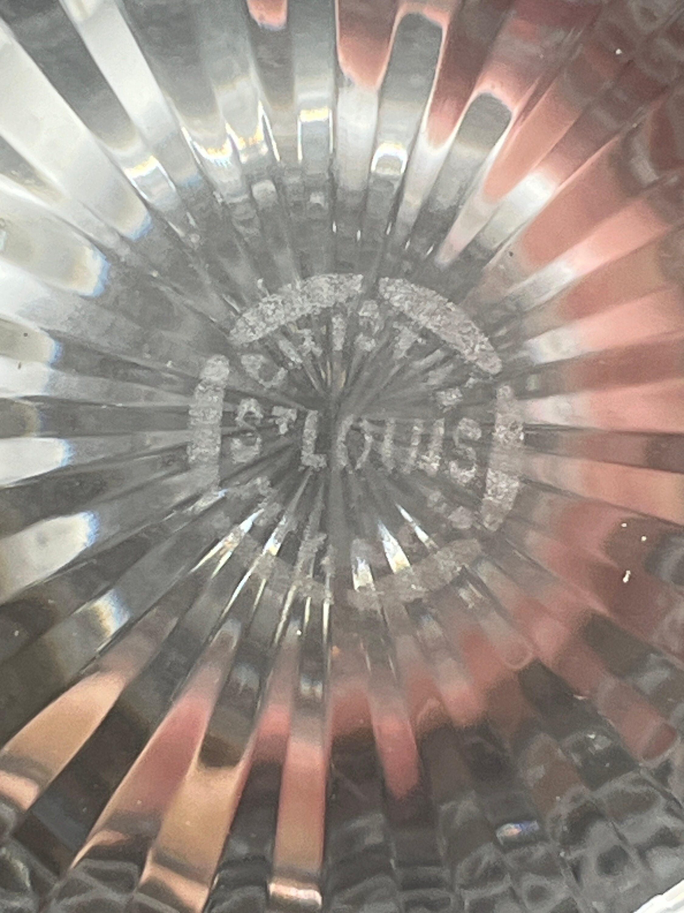 Saint Louis Crystal Vase -- Tommy Pattern -- Classic Elegance - Etsy