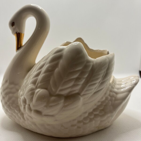 Ceramic Swan - Etsy