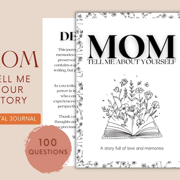 Mom Journal - Etsy