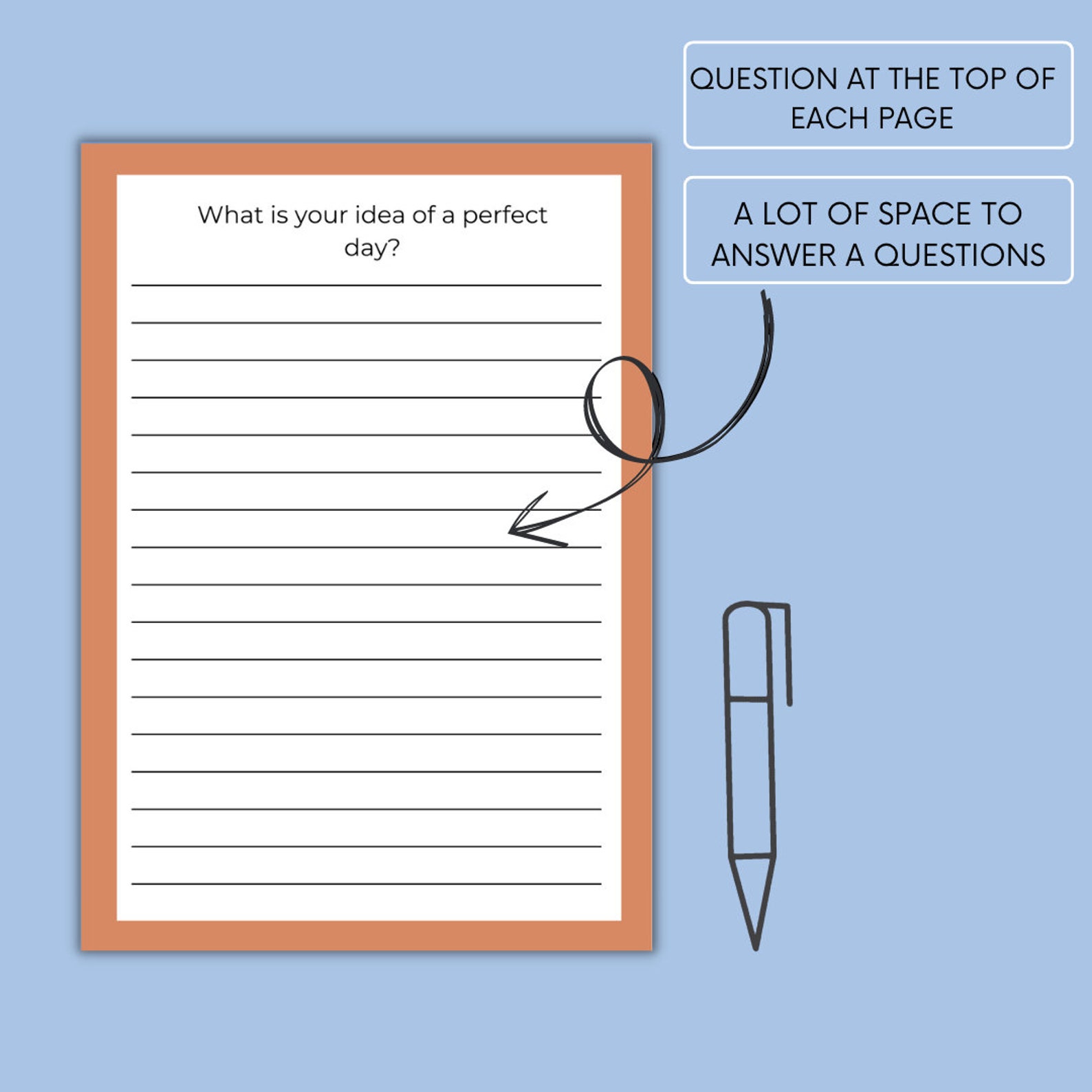 Dad - I Want to Hear Your Story, Printable Journal for Dad, Legacy ...