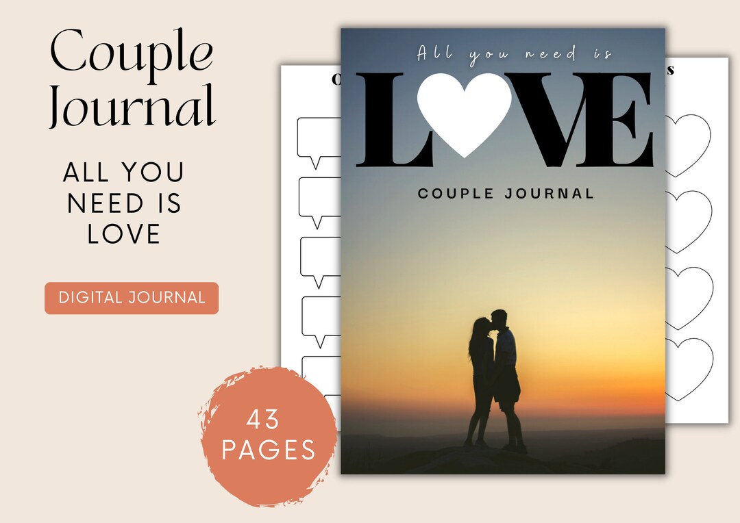 Couples Planner, Printable Couple Journal, Relationship Journal, Date ...