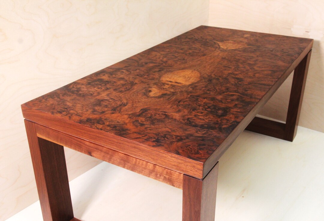 Walnut Burr Coffee Table - Etsy