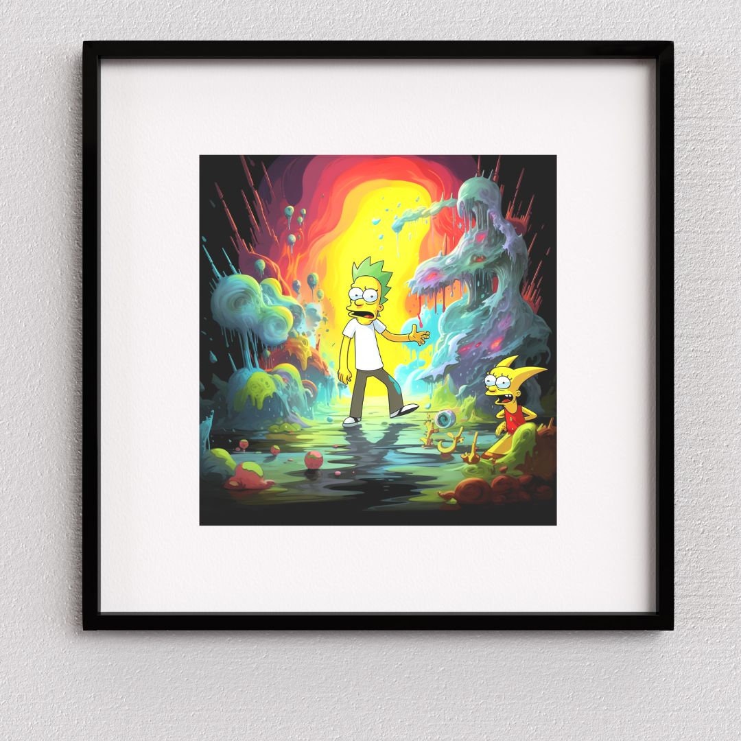 Cartoon Mash Up - Etsy