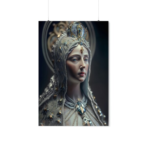 Our Lady of Fatima Poster - Etsy
