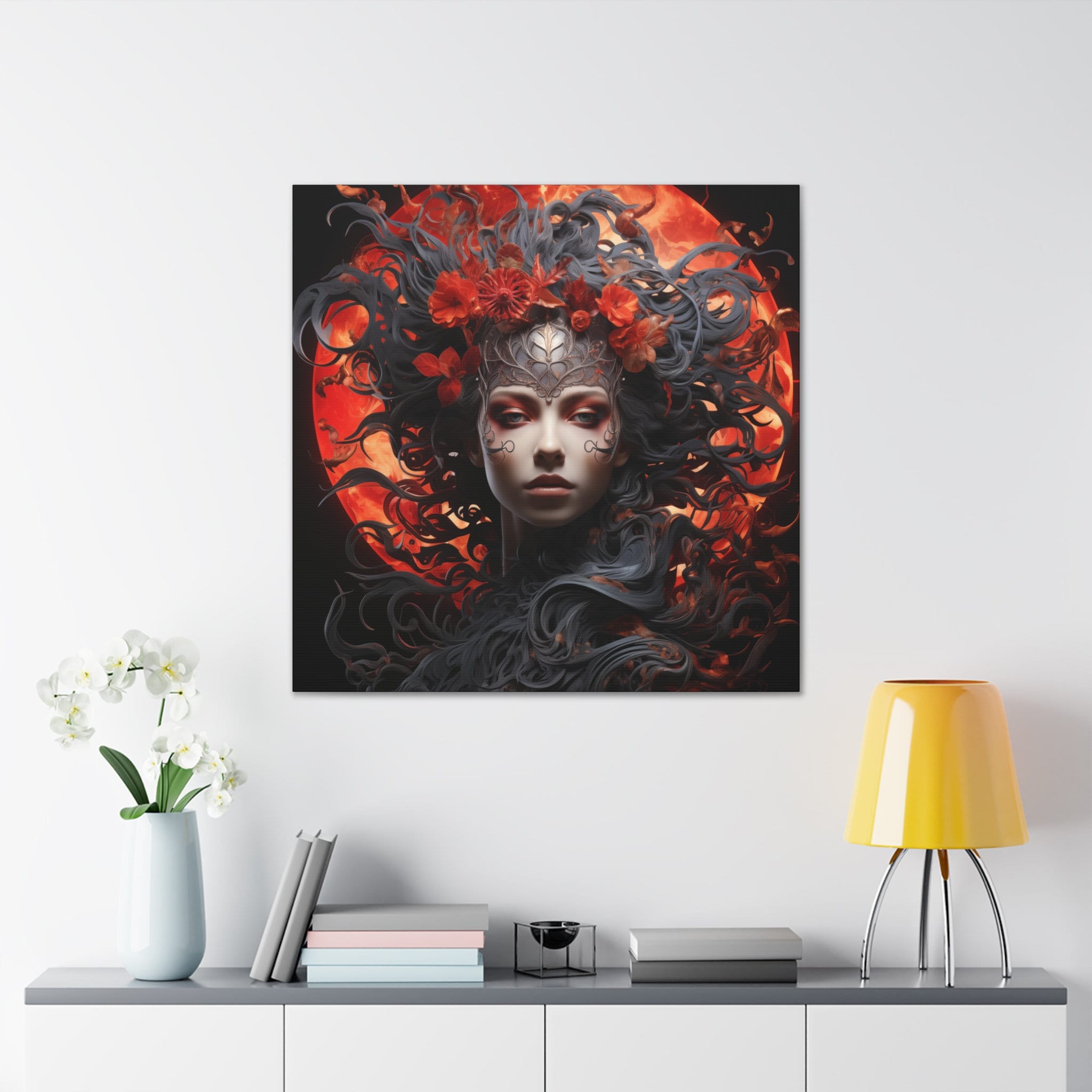 Spiritual Psychedelic Fire Goddess Magic Occult Universe - Etsy