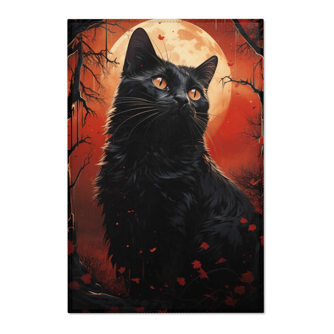 Cat, Moon, Galaxy, Magic, Occult, Universe, Moon, Esoteric, Free Spirit ...