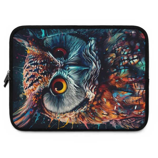 Psychedelic Owl - Etsy