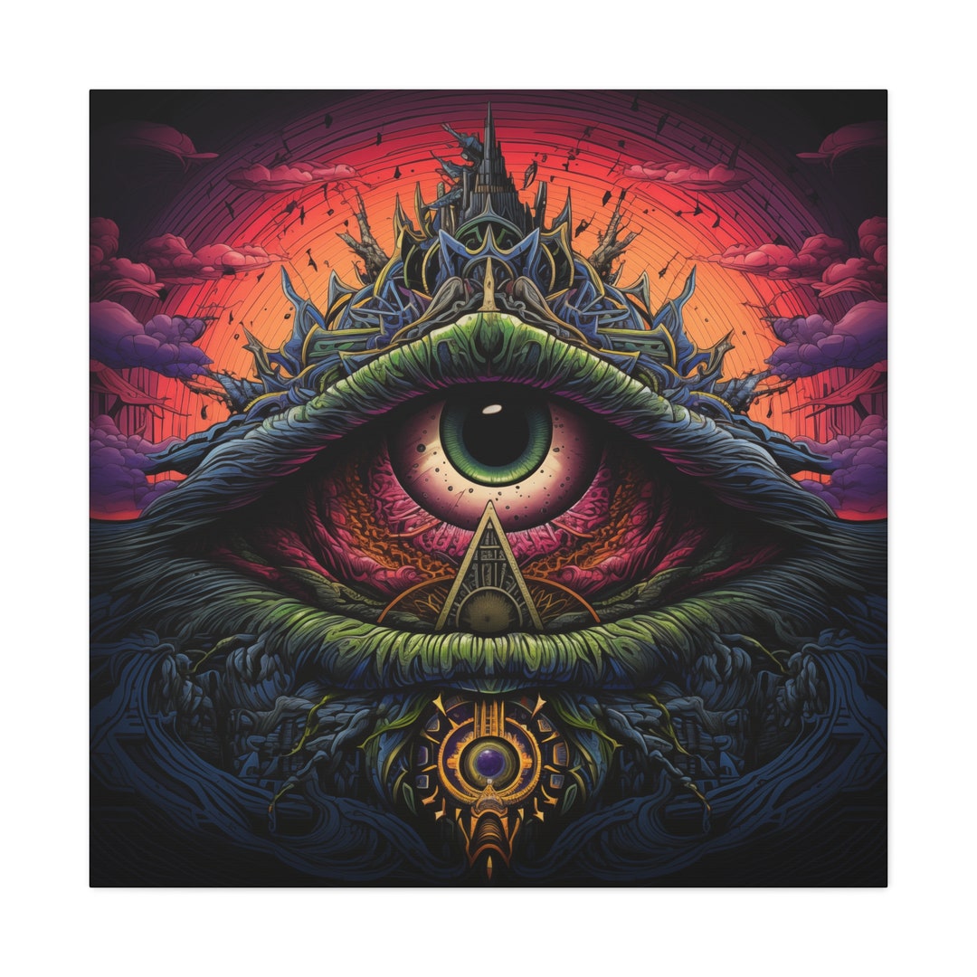 All Seeing Eye, Psychedelic, Magic, Occult, Universe, Esoteric, Free ...