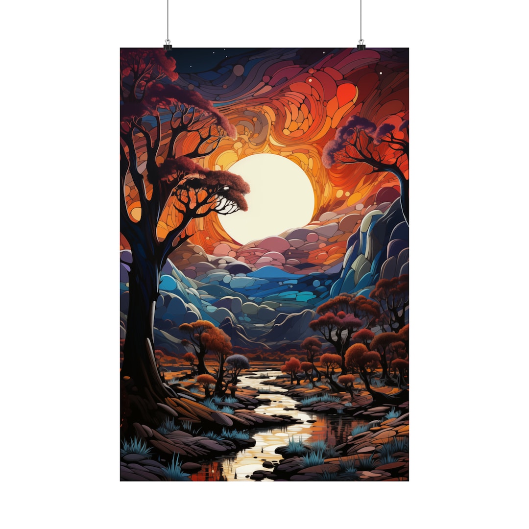 Joshua Tree, Psychedelic, Fantasy, Desert, Galaxy, Magic, Esoteric ...