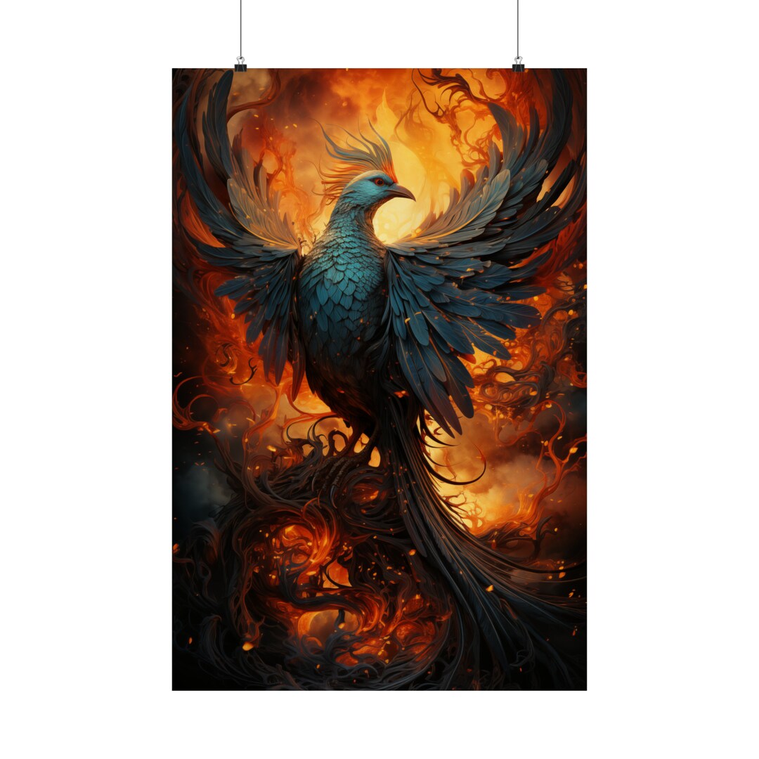 Phoenix, Bird, Fantasy, Spiritual, Galaxy, Magic, Majestic, Esoteric ...
