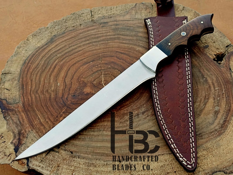 Custom Handmade Fillet Knife With Rose Wood Handle IRF-786023 - Etsy