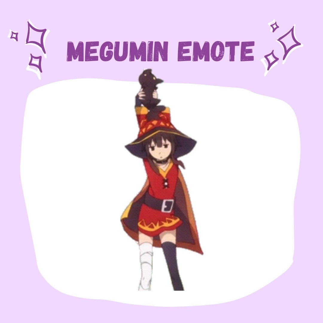 Animated Anime Girl Dancing, Konosuba Megumin Emote for Twitch/discord ...