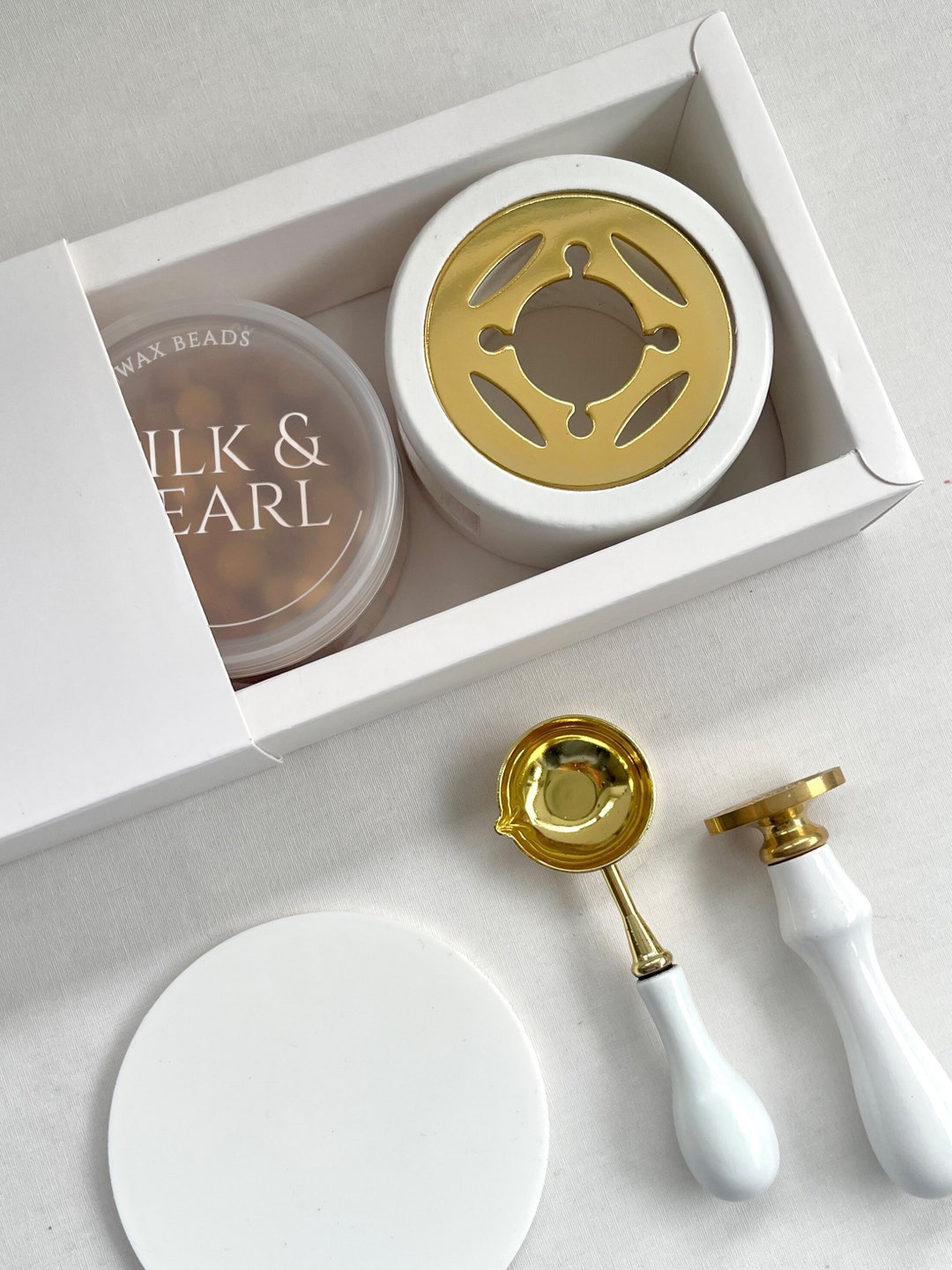 Wax Seal Starter Set | for Melting Sealing Wax Beads | for Making Wax ...