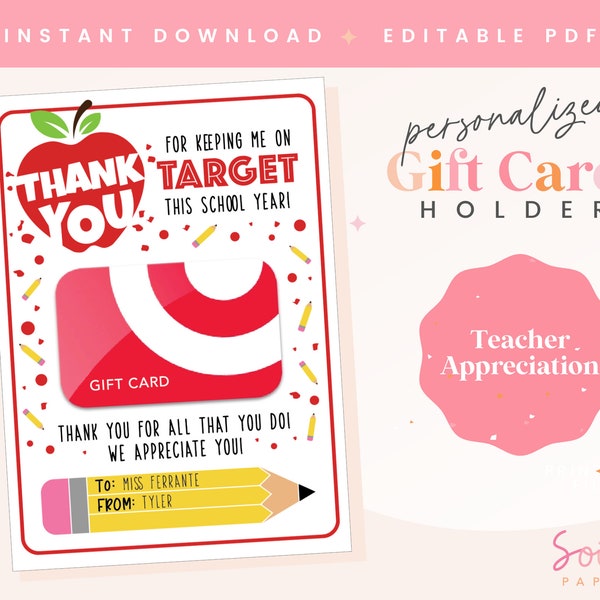 Teacher Appreciation Gift - Etsy