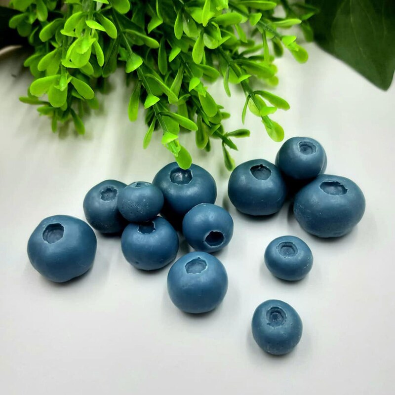 3d Blueberry Silicone Mold - Etsy