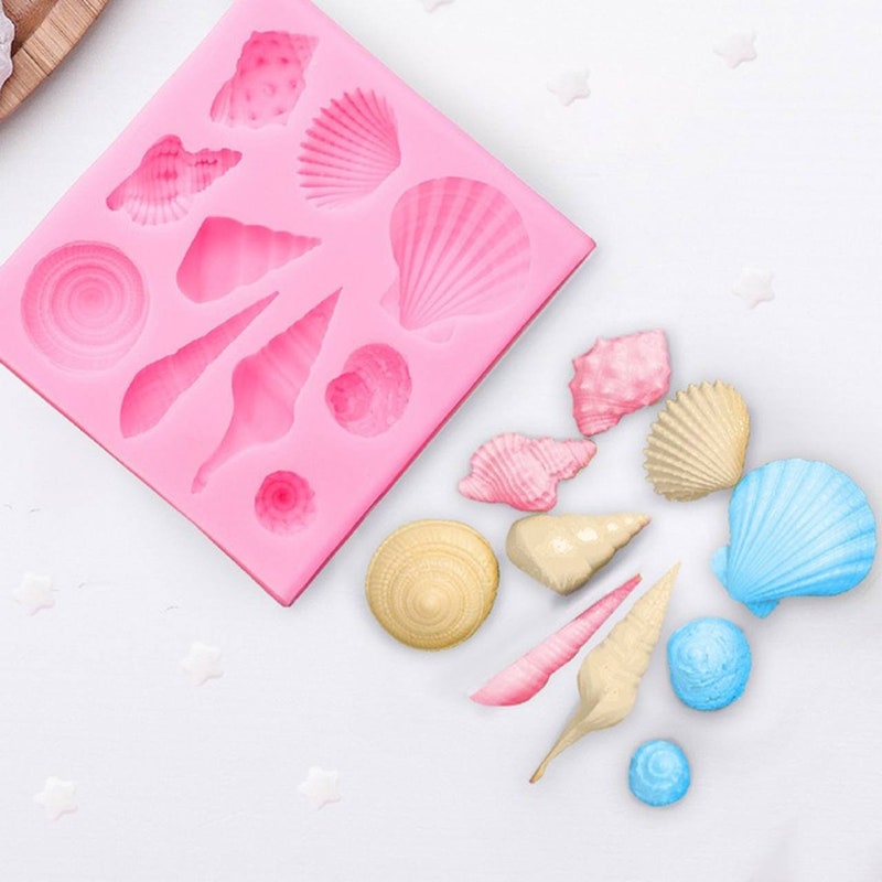3d Seashell Silicone Mold - Etsy