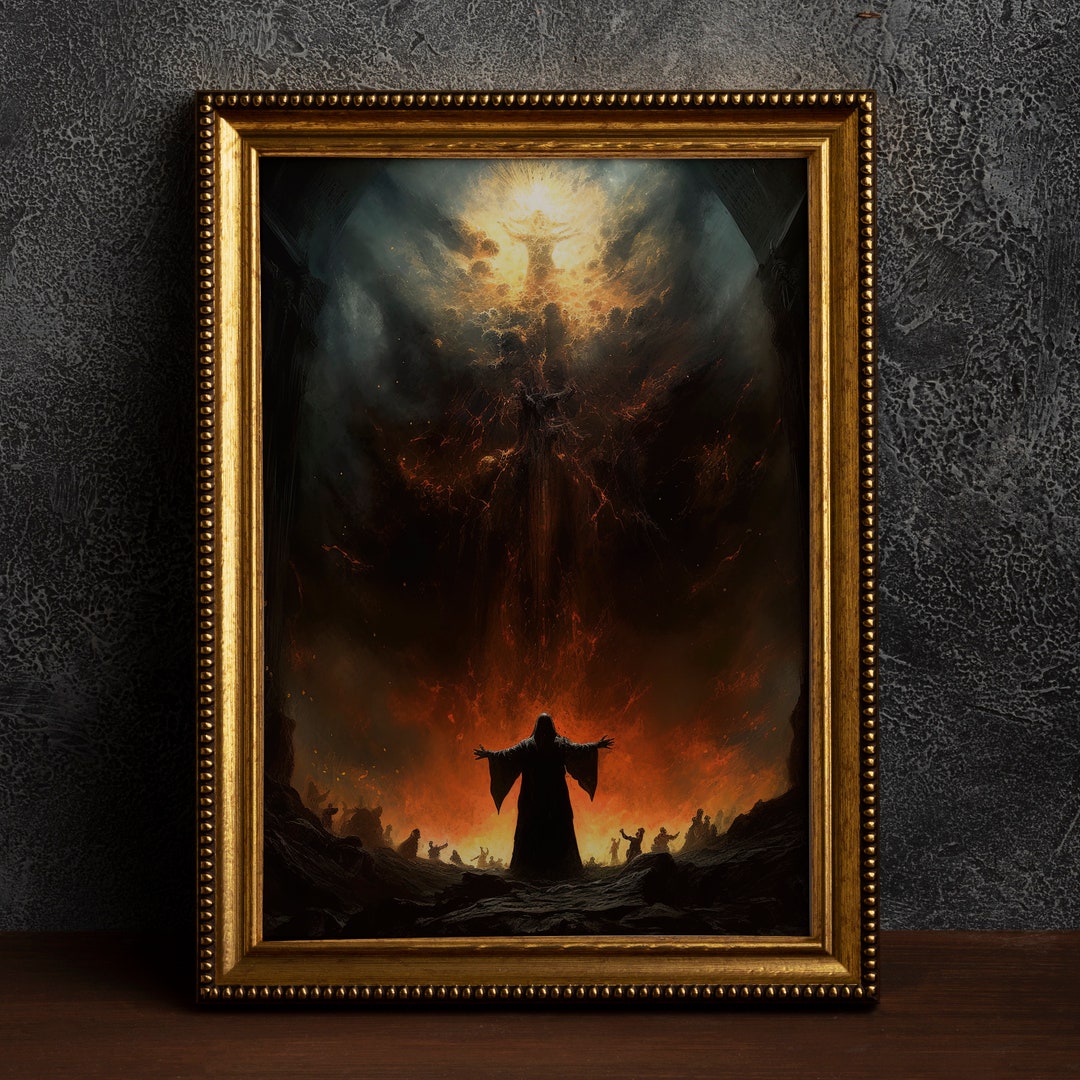 The Beckoning Vintage Poster, Art Poster Print, Dark Academia ...