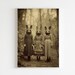 Rabbit Cult of the Forest, Vintage Photography, Art Poster Print, Dark ...
